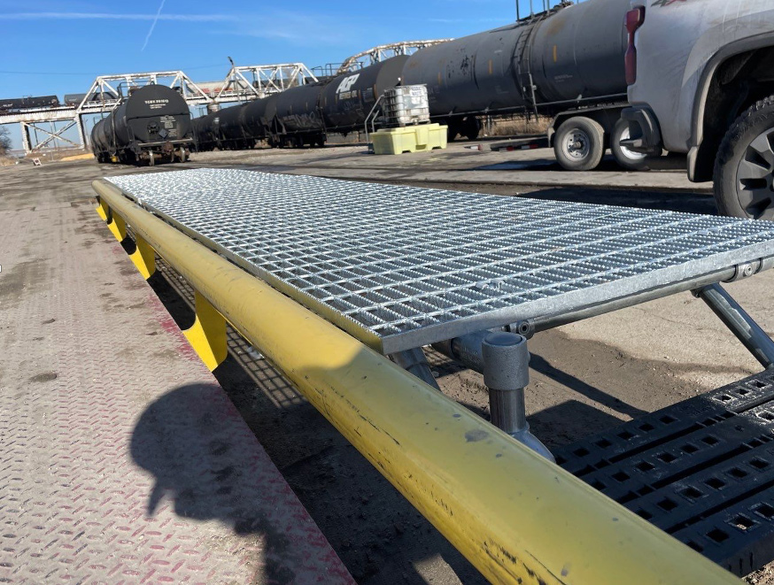 Omaha Transload Truck Scale Access - Kee Platform - Kee Safety
